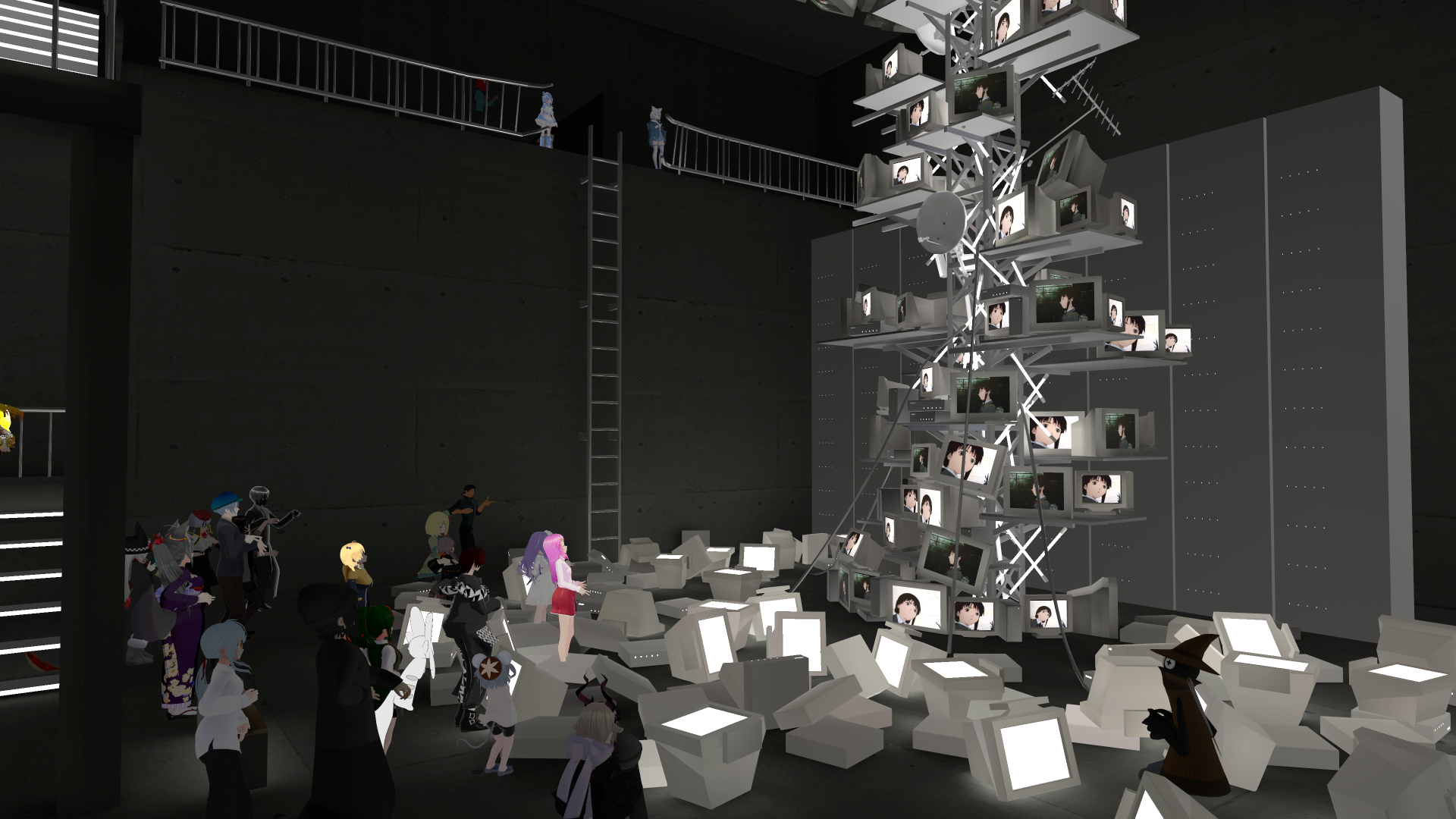 『serial experiments lain』25周年記念！“あの通学路”も歩けて作品世界に浸れるVRChat展覧会「WEIRD展」が ...